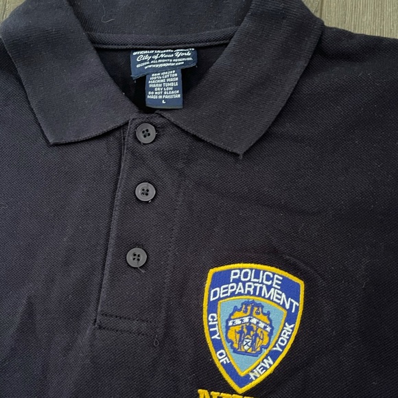 city of new york | Shirts | Brand New Official Nypd Polo Shirt Navy ...